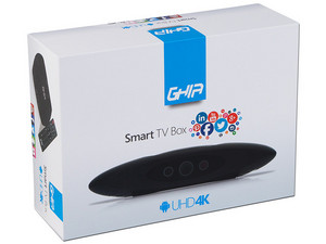 Smart TV Box GHIA UHD4K con Android, incluye control remoto, Memoria ...