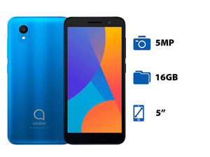 Smartphone Alcatel 1 5033MR : Procesador Quad Core (hasta 1.3 GHz ...