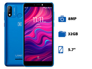 Smartphone Lanix X770: Procesador Octa Core (hasta 1.30 GHz), Memoria ...