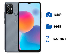 Smartphone ZTE Blade A52: Procesador Octa Core (hasta 1.6 GHz), Memoria ...