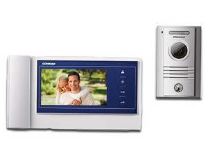 Videoportero COMMAX con monitor de 7" y frente de calle, micrófono y ...