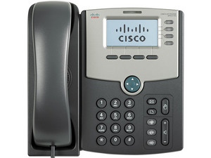 Teléfono Cisco SPA514G con 4 líneas IP e indicadores luminosos. | pcel.com