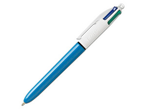 Bolígrafo Retráctil Bic FCMM12 de 4 tintas (Azul, Negro, Rojo y Verde ...