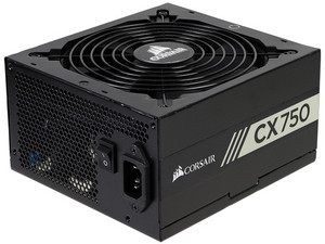 Fuente de Poder Corsair CX750 de 750W, ATX, 80 PLUS Bronze. | pcel.com