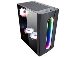 Gabinete EAGLE WARRIOR Loop RGB, ATX, (sin fuente de poder). | pcel.com
