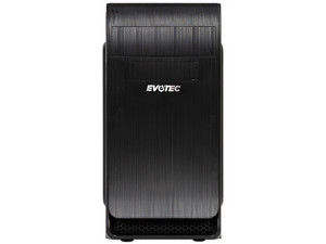Gabinete Evotec EV-1014, Micro-ATX, Fuente de Poder de 600 W, Color Negro. | pcel.com