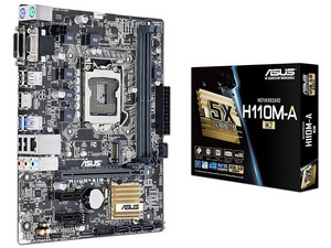 T. Madre ASUS H110M-A/M.2, ChipSet Intel H110, Soporta: Intel Core i7/Core i5/Core i3/Pentium ...