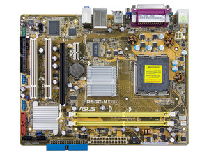 T. Madre ASUS P5GC-MX/1333, ChipSet Intel 945GC, Soporta: Cel.400, DualCore/2 Duo, *1333/1066 ...
