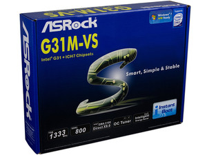Tarjeta Madre ASRock G31M-VS, ChipSet Intel G31, Soporta: Core 2 Quad ...