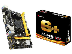 T. Madre Biostar A68MHE, ChipSet AMD A68H, Soporta: Procesadores AMD ...