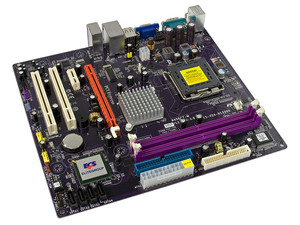 T. Madre ECS 945GCT-M/1333, ChipSet Intel 945GC, Soporta: Cel.400, DualCore/2Duo, 1066/1333MHz ...