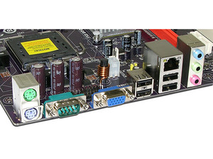 T. Madre ECS 945GCT-M (V2.0), ChipSet Intel 945GC & ICH7, Soporta: Cel.400, DualCore/2Duo ...
