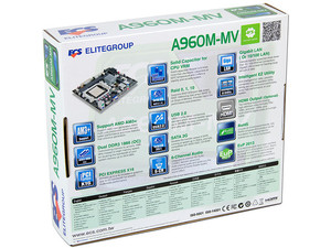 T. Madre ECS A960M-MV, ChipSet AMD 760G, Soporta: AMD FX/ Phenom II ...
