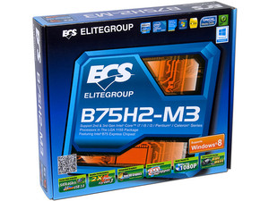 T. Madre ECS B75H2-M3, Chipset Intel B75 Exp., Soporta: Intel Core i7 ...