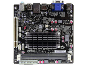 T. Madre ECS HDC-I2, ChipSet AMD Hudson D1, Procesador Integrado AMD E-350 Dual Core APU (1.6GHz ...