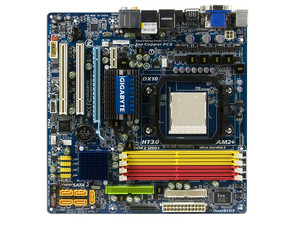 T. Madre Gigabyte GA-MA78GM-US2H, ChipSet AMD 780G, Soporta: Phenom I y ...
