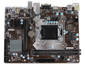 T. Madre MSI H110M PRO-VH PLUS, ChipSet Intel H110, Soporta: Intel Core i7/Core i5/Core i3 ...
