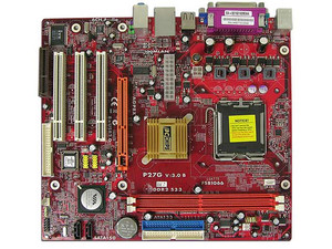 T. Madre PCCHIPS P27G, ChipSet VIA P4M800Pro, Soporta: Core 2 Duo ...