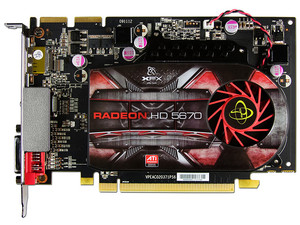 Tarjeta de Video XFX Radeon HD 5670, 1GB DDR5, HDMI, DirectX 11, Puerto ...