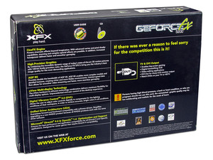 T. de Video XFX GeForce FX 5200 con 128MB, Salida a TV. Puerto AGP 8X ...
