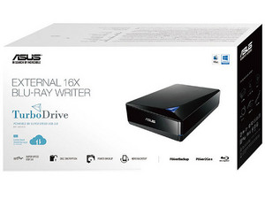 Quemador Blu Ray Asus BW-16D1X-U con velocidad de escritura a 16X y ...