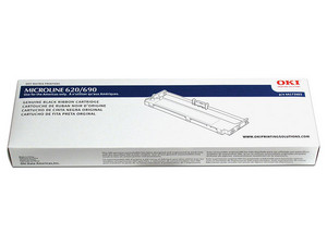 Cinta Okidata para Impresoras ML620 / ML690. Color Negro. | pcel.com