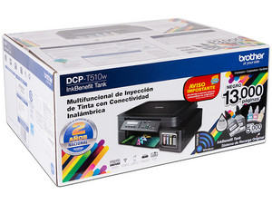 Multifuncional de Inyección Brother InkBenefit Tank DCP-T510W ...