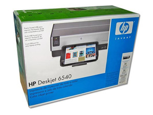 Impresora de Inyección a Color HP DeskJet 6540, resolución 4800 x 1200 ...
