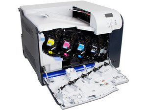 Impresora Láser a Color HP LaserJet CP3525dn, hasta 30ppm, 1200x600dpi ...