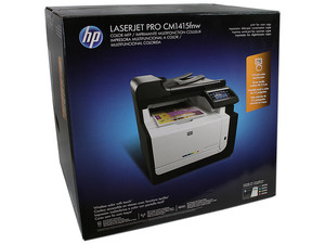 Multifuncional HP LaserJet Pro CM1415fnw: Impresora Láser a Color ...