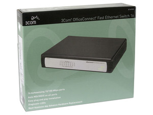 Switch 3COM OfficeConnect Fast Ethernet de 16 Puertos 10/100Mbps | pcel.com