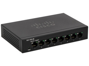 Switch Cisco de 8 puertos Gigabit 10/100/1000 Mbps No administrable ...