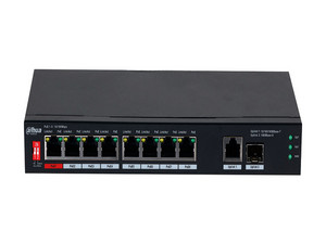 Switch PoE Dahua DH-PFS3010-8GT-96 de 10 Puertos Gigabit, 8 Puertos PoE 10/100/1000/, 2 Puertos ...