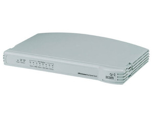 HUB 3COM Office Connect, Dual Speed, 8 Puertos, 10/100Mbps. | pcel.com