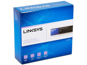 Switch Gigabit LINKSYS SE3008 de 8 Puertos, Gigabit 10/100/1000 Mbps ...