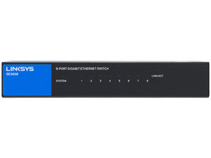 Switch Gigabit LINKSYS SE3008 de 8 Puertos, Gigabit 10/100/1000 Mbps ...