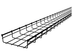 Charola CHAROFIL CH-54-200EP, 54/200mm, Tipo Malla, hasta 172 cables UTP Cat6, Tramo 3m, Baño de ...