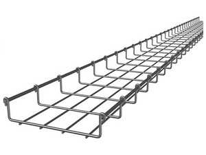 Charola Tipo Malla CHAROFIL MG-50-423EZ, Hasta 105 Cables Cat6, Acabado Electro Zinc, 3m. | pcel.com