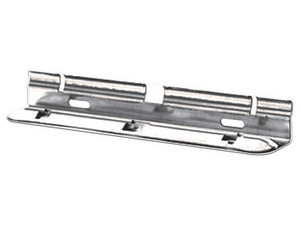 Clip automático Charofil MG-51-110EZ para unir tramos de charolas, Acabado Electro Zinc. | pcel.com