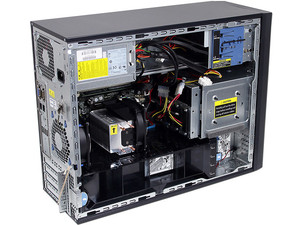 Servidor HP ProLiant ML110 G7: Procesador Intel Xeon E3-1220 (3.1 GHz), Memoria 2GB DDR3, D.D ...