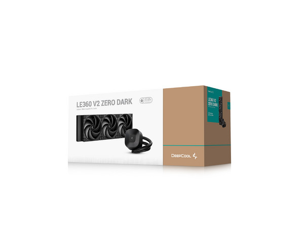 Sistema de Enfriamiento Líquido DeepCool LE360 V2 Zero Dark, 1600RPM ...