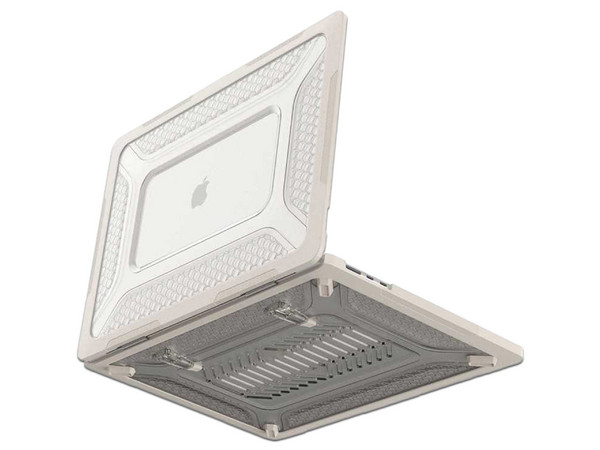 Funda Protectora TEKKU HC para MacBook Air 15", Color Arena.