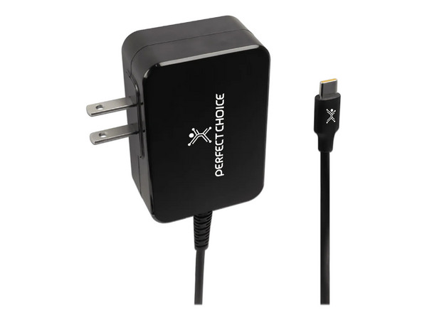 Cargador Universal Perfect Choice, USB-C, Color Negro.