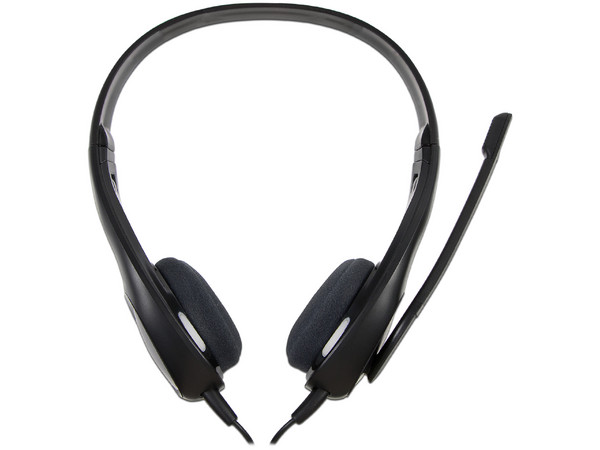 Diadema Plantronics Audio 628 con micrófono y control de volumen, USB.