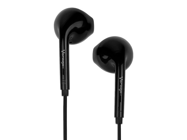 Audifonos Intrauditivos Vorago EP-201-V2, Manos Libres, Control De Volumen, Plug 3.5mm, Color Negro