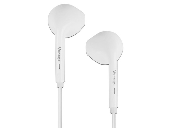 Audifonos Intrauditivos Vorago EP-201-V2, Manos Libres, Control De Volumen, Plug 3.5mm, Color Blanco
