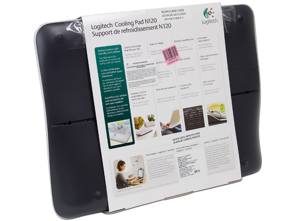 Base para Laptop Logitech Cooling Pad N120 con un Ventilador.