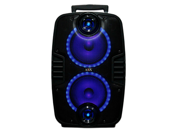 Bocina Amplificada AudioBox ABX-211R de 2 x 10", 4000W, Bluetooth, USB ...
