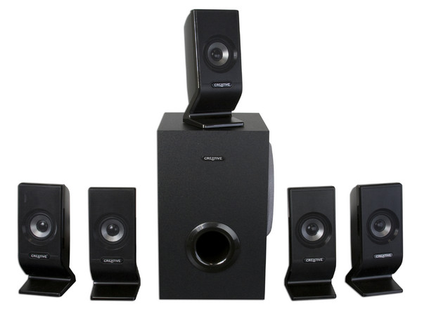 Bocinas Creative Inspire A500 5.1, RMS total de 17 Watts RMS