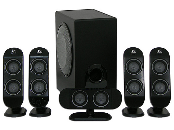 Bocinas Logitech X-530, sonido envolvente 5.1, 70 Watts